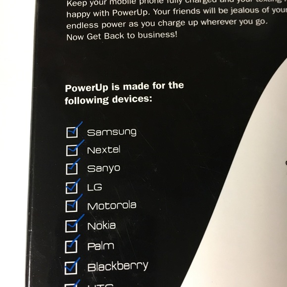 power up | Other | Nib Device Charger | Poshmark